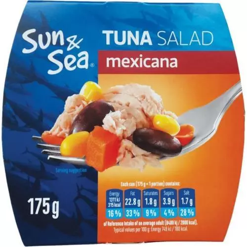 Sun Sea salát s tuňákem a zeleninou mexicana 175g