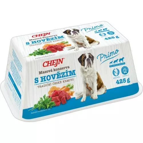 Chejn primo konzerva hovězí p 425g